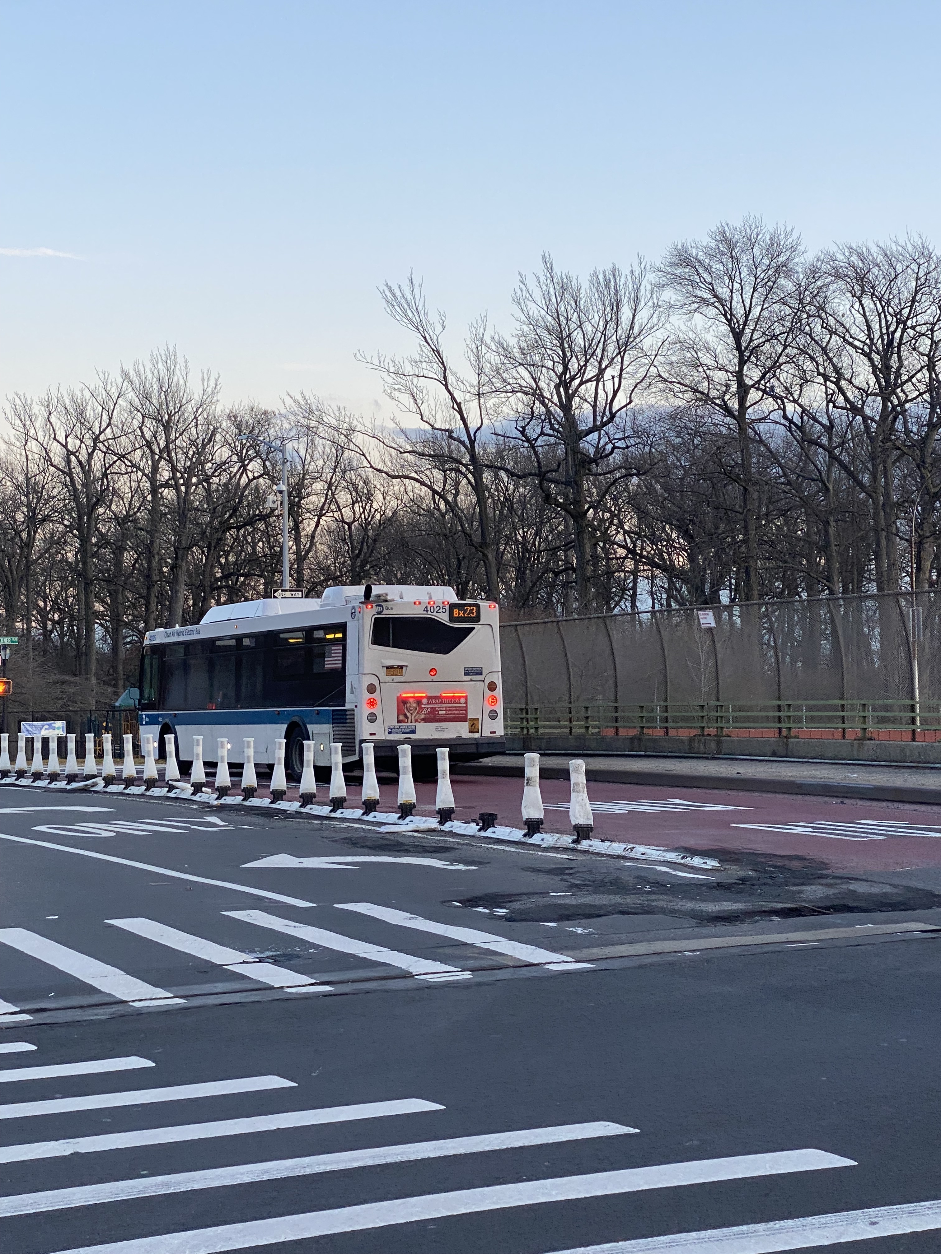The City Has Recently Completed A Unique Bus Improvement Project Near ...
